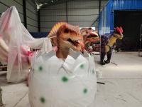 China Dino Park Realistic Animatronic Egg-shell Dinosaur Model For Sale for sale