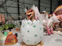 China Dino Park Realistic Animatronic Egg-shell Dinosaur Model For Sale for sale