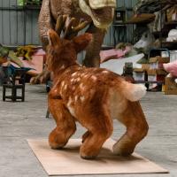 China New Realistic Animatronic Remote Control Walking Robot Animal Reindeer Robot Dog for sale