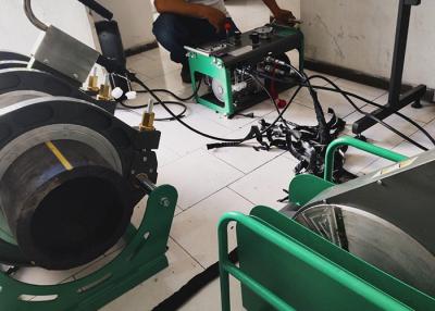 China 6 Inch Hdpe Tube Hydraulic Butt Welder Fusion Machine 6.25 Kw for sale