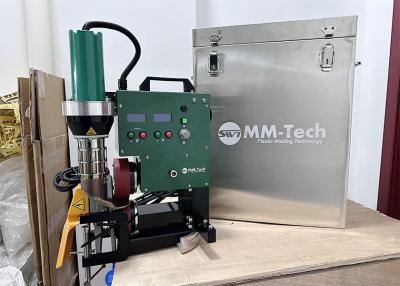 China Table Welding Banner Hot Air Welder SWT-PAU Hem/ Pole Pocket Welding With Rope for sale