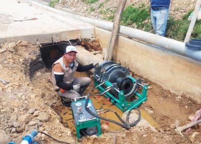 China Quick Detachable Structure Hydraulic Butt Welders for Geothermal Heat Pump for sale
