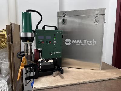 China Hot Air Welder SWT-PAU Table Type PVC HDPE Tarpaulin Welding Machine 3600W for sale