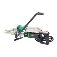 China 3550W Hand Extrusion Welder with 1600W Hot Air Power 200-380°C Temperature for Geomembrane Welding for sale