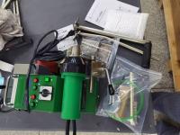 China 2800W SWT-UME Hot Air Welding Machine for 0.8-1.2MM PVC Banner and Tarpaulin with Overlap/Hem/Rope Welding for sale