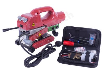 China SWT-NS800 Hot Wedge Geomembrane Welding Machine For 0.2-1.5mm PP PE PVC In Red Color for sale