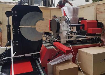China 380V 50Hz Saddle Fusion Machine Radius Bandsaw Corrosion Resistant for sale