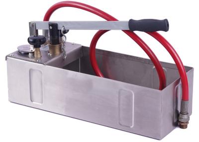 China 30ML Flov Volume Hand Pipe Test Pump , Manual Hydrostatic Test Pump for sale