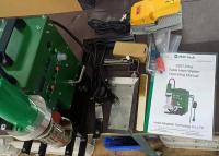 China Roofing Waterproof Coiled Material 2.3kw Table Spot Welding Machine For Swimming Pool for sale