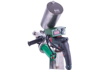 China 800w Pellet Heating Power Extrusion Welding Machine For Electronic Equipment for sale