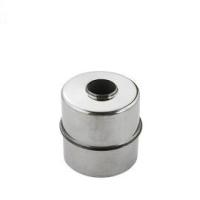 China SUS 304 Stainless Steel Magnetic Float Ball 28x28x9.5mm FB-S102 for sale