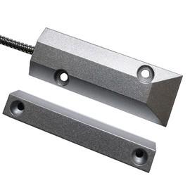 China Zinc Alloy Magnetic Roller Shutter Door Sensor JS-55Z 50-70mm Gap OKI Reed Switch for Metal Doors for sale