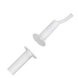 China Press Fit Flush Magnetic Switch Sensor JS-41 350mm Cable for Window Door NC 0.5A 100V for sale