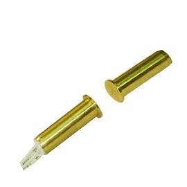 China JS-46 Copper Case Recessed Magnetic Switch Sensor 15mm Sensing Distance for Wooden Door Window for sale