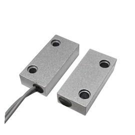 China Surface Mounted Magnetic Contact JS-51 Zinc Alloy 30mm Gap for Metal Doors Windows for sale