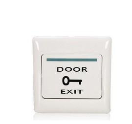 China Door Exit Button JS-66 ABS 86x86x32mm 12VDC 24VDC NO NC for sale