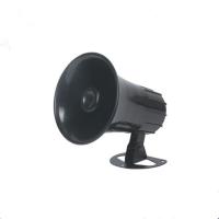 China JS-S55 Electronic Siren 12V 25W ABS 118dB 122dB White Black Ferrite Speaker for sale