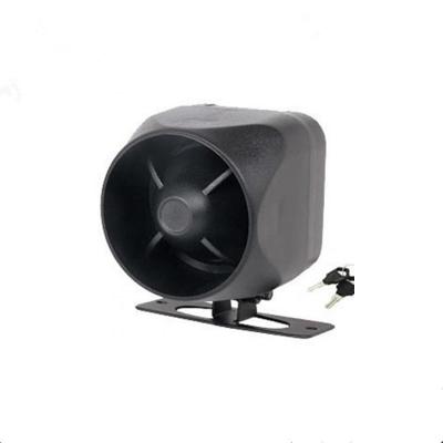 China JS-S24 Electronic Siren 15W DC12V 24V 105dB 115dB ABS 58x66x58mm for sale