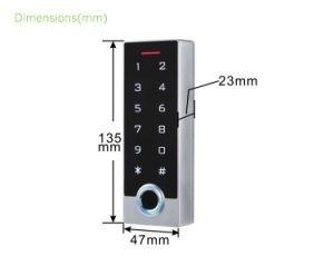 China Mini Keypad Fingerprint Access Control RFID Reader 300 Fingerprints 10000 Cards for sale