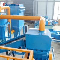 China Air Conditioner Case Recycling Equipment Steel Scrap Crusher with Magnetic Separator for sale