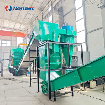 China Automotive Shredder Residue Recycling Machine Scrap Steel Recycling Plant ASR Recycling Crushing Machine for sale