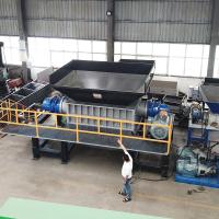 China Scrap Metal / Food Waste / Steel Iron Filings/ Hydraulic Car Bicycle / Aluminum Engine Block Straw Double Shaft Shredder for sale