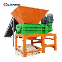 China High Quality Automatic Scrap Car Tire Rubber Recycling Machine Double Shaft Low Price Motor Engine Core Scrap Metal Shredder for sale
