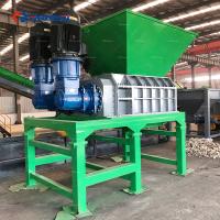 China High Quality Automatic Scrap Car Tire Rubber Recycling Machine Double Shaft Low Price Motor Engine Core Scrap Metal Shredder for sale