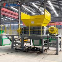 China Scrap Car Shell Crushing Recycling Line Engine Block Crusher Machine Aluminum Wheel Rim Shredder for Sale for sale