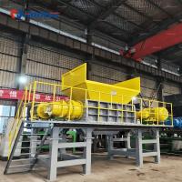 China Scrap Car Shell Crushing Recycling Line Engine Block Crusher Machine Aluminum Wheel Rim Shredder for Sale for sale