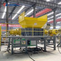 China Scrap Car Shell Crushing Recycling Line Engine Block Crusher Machine Aluminum Wheel Rim Shredder for Sale for sale