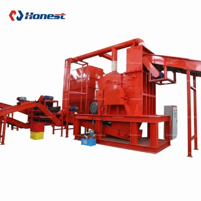 China Scrap Steel Iron Aluminum High Quality Motor Stator Shredder HDD Hard Disk Circuit Board Scrap Recycling Machine Hammer Mill for sale