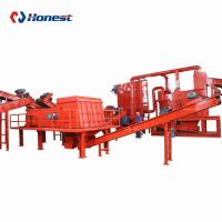 China Large Production Capacity Metal Recycling Crusher Waste Motor Stator Rotor Recycling Plant Scrap Metal Crusher Production Line for sale