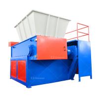 China Compact Single Shaft Shredder Machine for Municipal Solid Waste and Biomass Processing for sale
