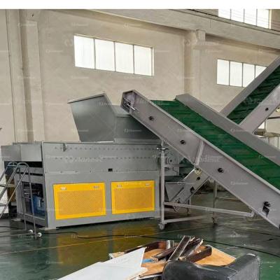 China Single Shaft Shredder for Plastic Rubber Wood Waste Custom Blades Low Speed High Torque Cheap Price for sale