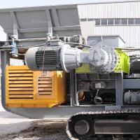 China Construction Waste Recycling and Crushing Waste Metal Crawler Mounted Shredding Equipment Movable Shredder for sale