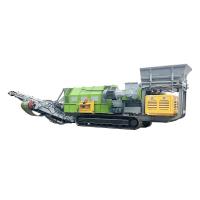 China Construction Waste Recycling and Crushing Waste Metal Crawler Mounted Shredding Equipment Movable Shredder for sale
