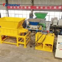China Hydraulic Scrap Metal Recycling Crusher Shredder Machine Automatic with Double Shaft Design Waste Liner Shredding for sale