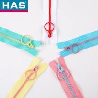 China Open End Plastic Zippers Smooth Coloured Zippers Nickel Free for sale