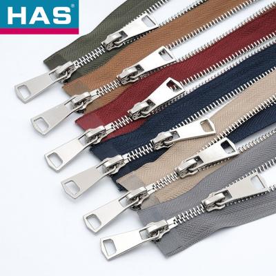 China #7 Double Slider Zipper 2 Way Separating Zipper 24 Inch for Garment for sale
