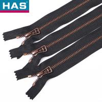 China #5 Copper Zipper Eco Friendly Silver Jacket Zipper Customized for sale