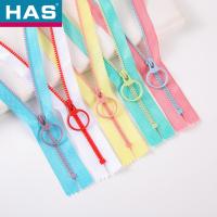China Open End Plastic Zippers Smooth Coloured Zippers Nickel Free for sale