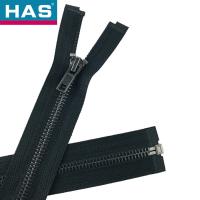 China Normal Teeth Gun Metal Zipper 30 Inch Black Zipper For Jacket for sale
