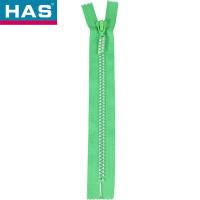 China #10 Diamond Lightweight Open Ended Zips Green Decorative Zippers For Dresses for sale