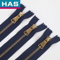 China #7 Rose Gold Metal Zipper 26 Inch Jacket Zipper Smooth Eco Friendly for sale