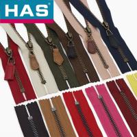 China Durable Metal Zippers Customized Antique Silver Zipper Eco Friendly for sale