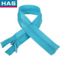 China Colorful Reversible Invisible Zipper Hidden Teeth 3# Nylon Zipper for Garments for sale