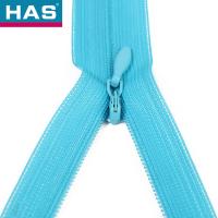 China Colorful Reversible Invisible Zipper Hidden Teeth 3# Nylon Zipper for Garments for sale