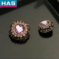 China Colorful Metal Coat Button 18mm / 23mm Decorative Coat Buttons for sale