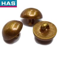 China Silver Custom Metal Buttons Hemispherical Vintage Metal Buttons 25mm for sale